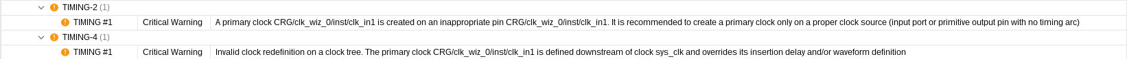 Vivado: Invalid clock redefinition on a clock tree « AAWO